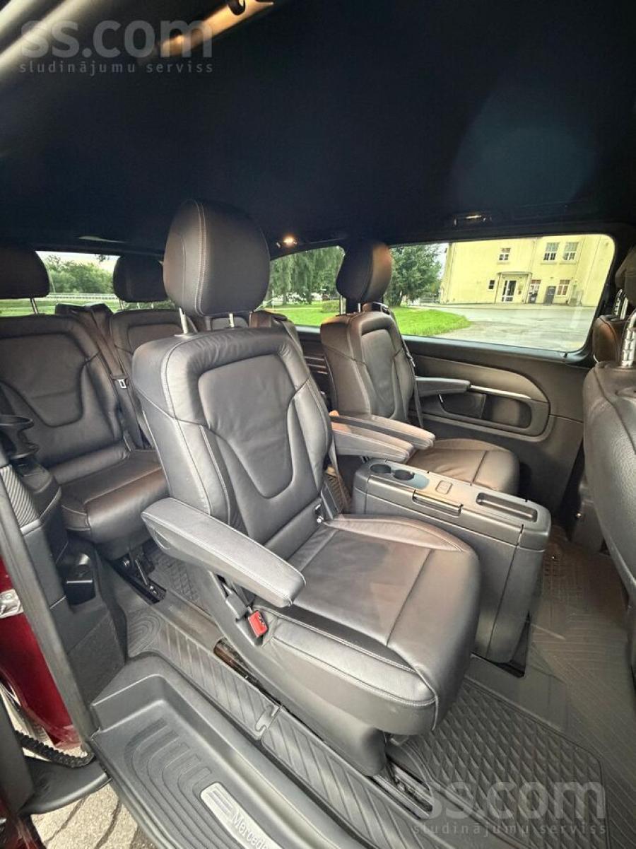 Sarkans Mercedes-Benz V 250 2021 Rīga, ar dzinēja tilpumu 2.00 L un nobraukumu 54 tūkst. km par 45000 €, foto 14 vietnē AUTOMOTO.COM.LV