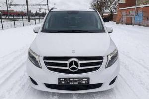 White Mercedes-Benz V 250 2014 in Siauliai, with an engine capacity of 2.10 L and mileage of 374 thousand km for 19500 €, photo 2 on AUTOMOTO.COM.LV