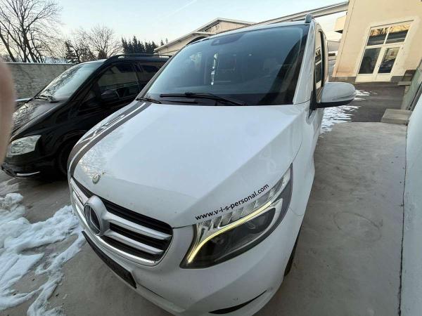 Balts Mercedes-Benz V 250 2015 Kauņa, ar dzinēja tilpumu 2.20 L un nobraukumu 394 tūkst. km par 11500 €, foto 1 vietnē AUTOMOTO.COM.LV