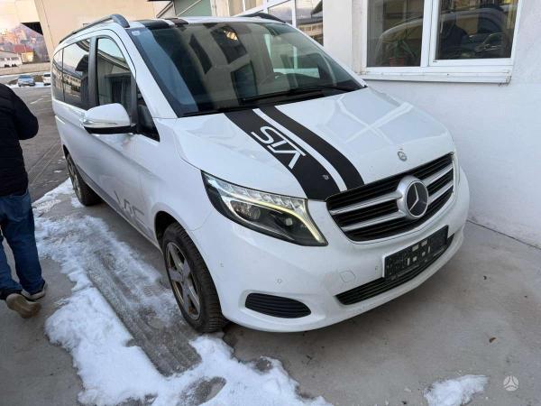 Balts Mercedes-Benz V 250 2015 Kauņa, ar dzinēja tilpumu 2.20 L un nobraukumu 394 tūkst. km par 11500 €, foto 3 vietnē AUTOMOTO.COM.LV