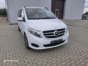 White Mercedes-Benz V 250 2016 in Marijampole, with an engine capacity of 2.14 L and mileage of 240 thousand km for 28900 €, photo 3 on AUTOMOTO.COM.LV