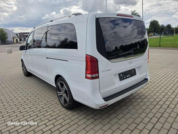 White Mercedes-Benz V 250 2016 in Marijampole, with an engine capacity of 2.14 L and mileage of 240 thousand km for 28900 €, photo 3 on AUTOMOTO.COM.LV