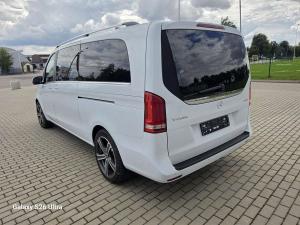 White Mercedes-Benz V 250 2016 in Marijampole, with an engine capacity of 2.14 L and mileage of 240 thousand km for 28900 €, photo 4 on AUTOMOTO.COM.LV