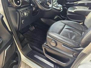 White Mercedes-Benz V 250 2016 in Marijampole, with an engine capacity of 2.14 L and mileage of 240 thousand km for 28900 €, photo 15 on AUTOMOTO.COM.LV