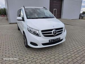 White Mercedes-Benz V 250 2016 in Marijampole, with an engine capacity of 2.14 L and mileage of 240 thousand km for 28900 €, photo 3 on AUTOMOTO.COM.LV