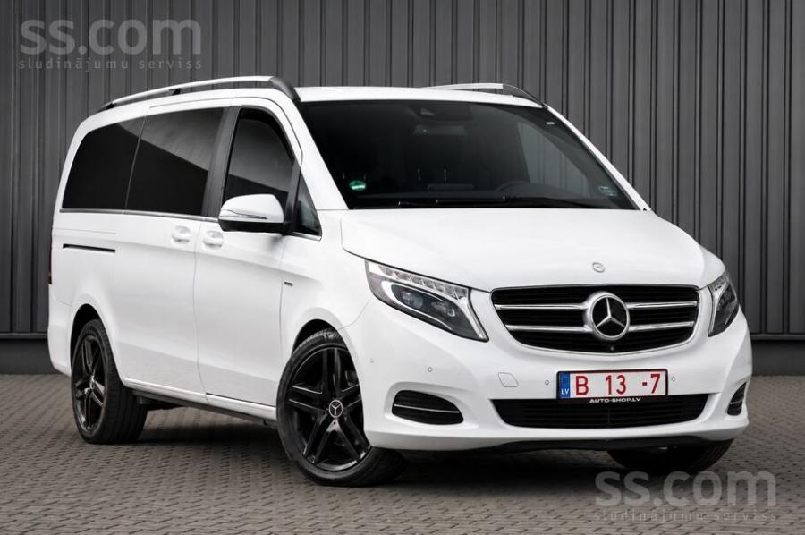Balts Mercedes-Benz V 250 2014 Tukums, ar dzinēja tilpumu 2.20 L un nobraukumu 267 tūkst. km par 25500 €, foto 1 vietnē AUTOMOTO.COM.LV