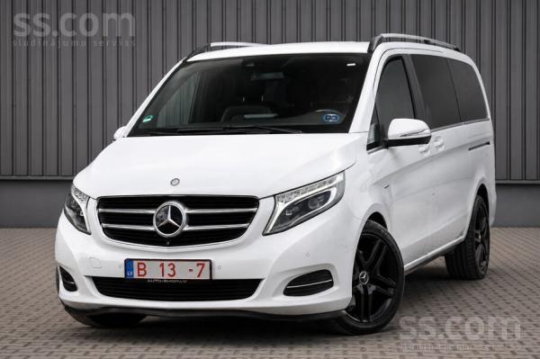 Balts Mercedes-Benz V 250 2014 Tukums, ar dzinēja tilpumu 2.20 L un nobraukumu 267 tūkst. km par 25500 €, foto 2 vietnē AUTOMOTO.COM.LV