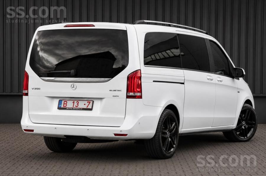Balts Mercedes-Benz V 250 2014 Tukums, ar dzinēja tilpumu 2.20 L un nobraukumu 267 tūkst. km par 25500 €, foto 4 vietnē AUTOMOTO.COM.LV