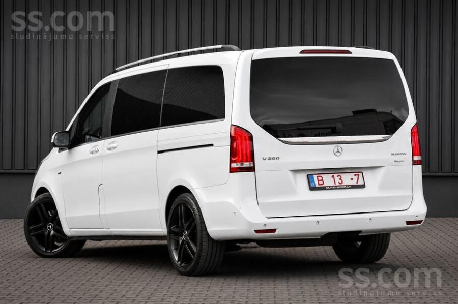 Balts Mercedes-Benz V 250 2014 Tukums, ar dzinēja tilpumu 2.20 L un nobraukumu 267 tūkst. km par 25500 €, foto 5 vietnē AUTOMOTO.COM.LV