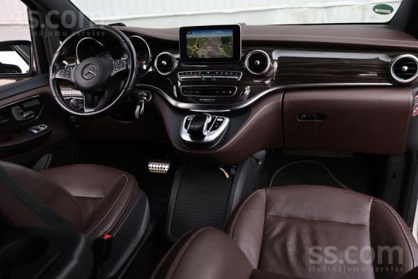 Balts Mercedes-Benz V 250 2014 Tukums, ar dzinēja tilpumu 2.20 L un nobraukumu 267 tūkst. km par 25500 €, foto 6 vietnē AUTOMOTO.COM.LV
