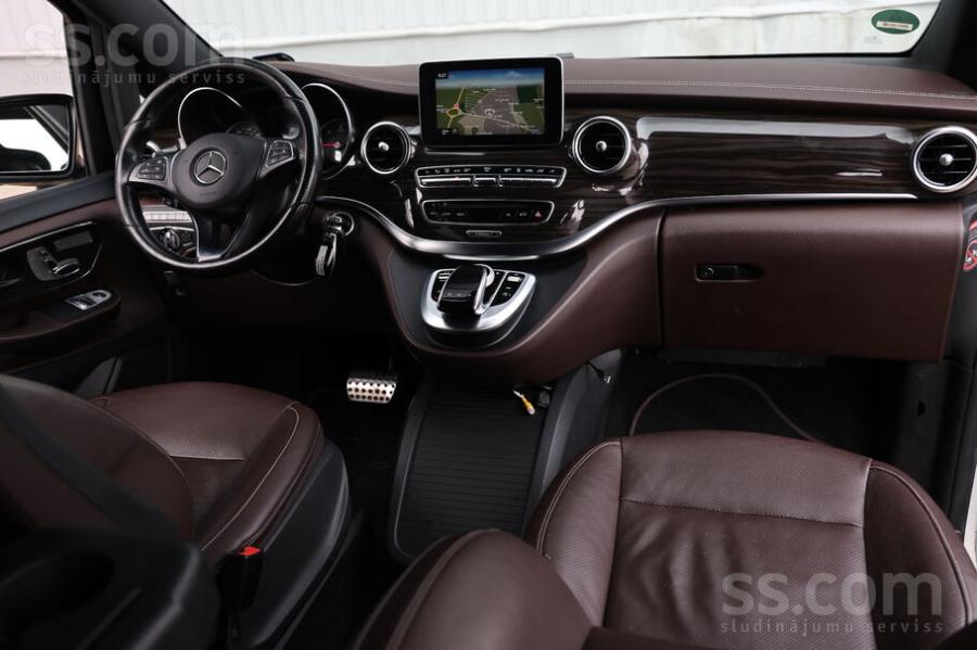 Balts Mercedes-Benz V 250 2014 Tukums, ar dzinēja tilpumu 2.20 L un nobraukumu 267 tūkst. km par 25500 €, foto 7 vietnē AUTOMOTO.COM.LV