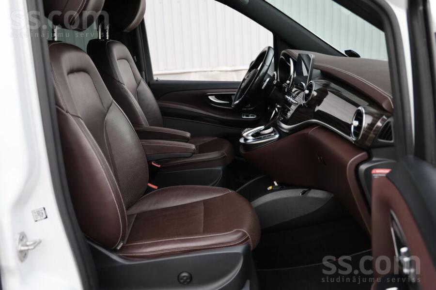 Balts Mercedes-Benz V 250 2014 Tukums, ar dzinēja tilpumu 2.20 L un nobraukumu 267 tūkst. km par 25500 €, foto 8 vietnē AUTOMOTO.COM.LV