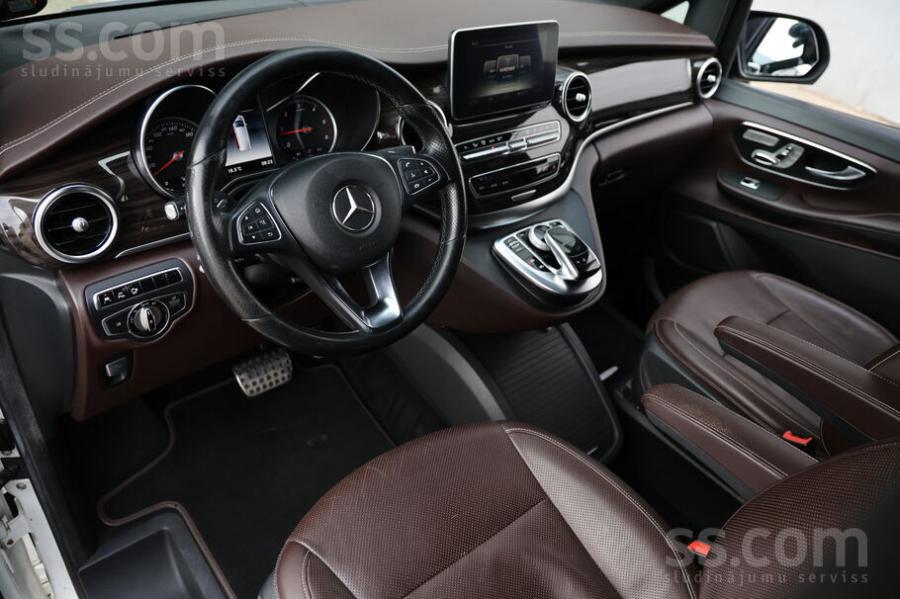 Balts Mercedes-Benz V 250 2014 Tukums, ar dzinēja tilpumu 2.20 L un nobraukumu 267 tūkst. km par 25500 €, foto 15 vietnē AUTOMOTO.COM.LV
