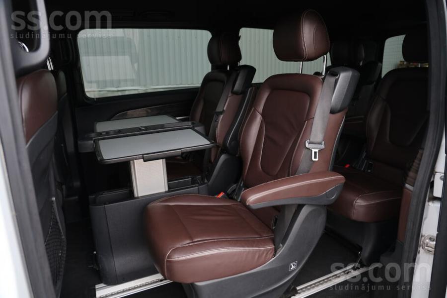 Balts Mercedes-Benz V 250 2014 Tukums, ar dzinēja tilpumu 2.20 L un nobraukumu 267 tūkst. km par 25500 €, foto 16 vietnē AUTOMOTO.COM.LV