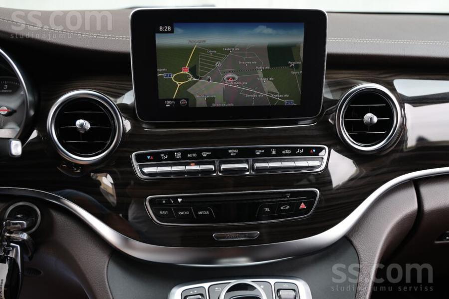 Balts Mercedes-Benz V 250 2014 Tukums, ar dzinēja tilpumu 2.20 L un nobraukumu 267 tūkst. km par 25500 €, foto 18 vietnē AUTOMOTO.COM.LV