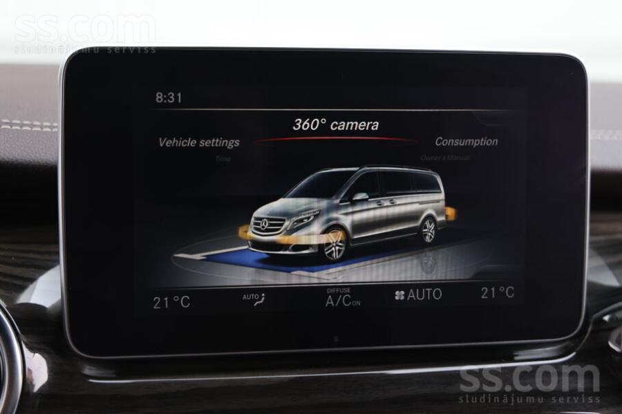 Balts Mercedes-Benz V 250 2014 Tukums, ar dzinēja tilpumu 2.20 L un nobraukumu 267 tūkst. km par 25500 €, foto 28 vietnē AUTOMOTO.COM.LV
