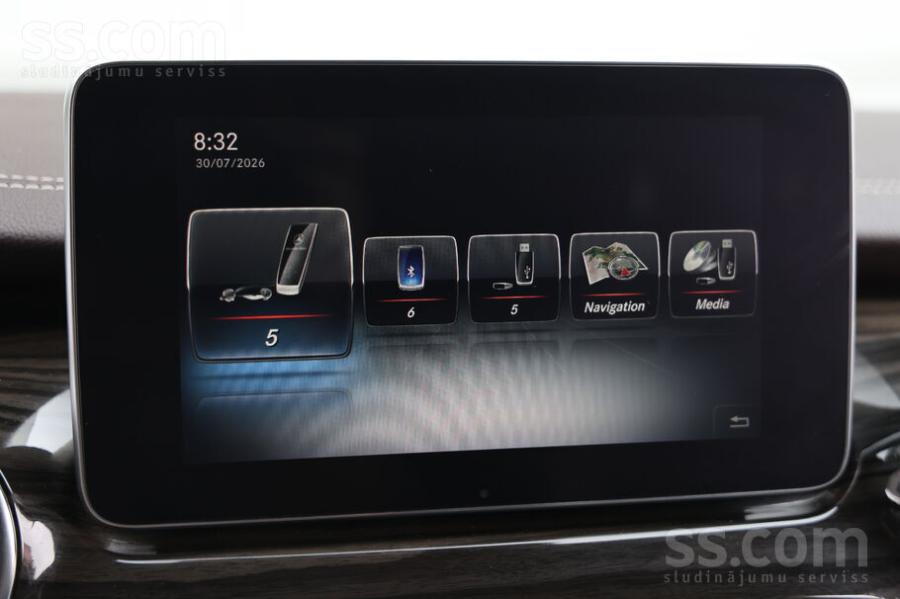 Balts Mercedes-Benz V 250 2014 Tukums, ar dzinēja tilpumu 2.20 L un nobraukumu 267 tūkst. km par 25500 €, foto 29 vietnē AUTOMOTO.COM.LV