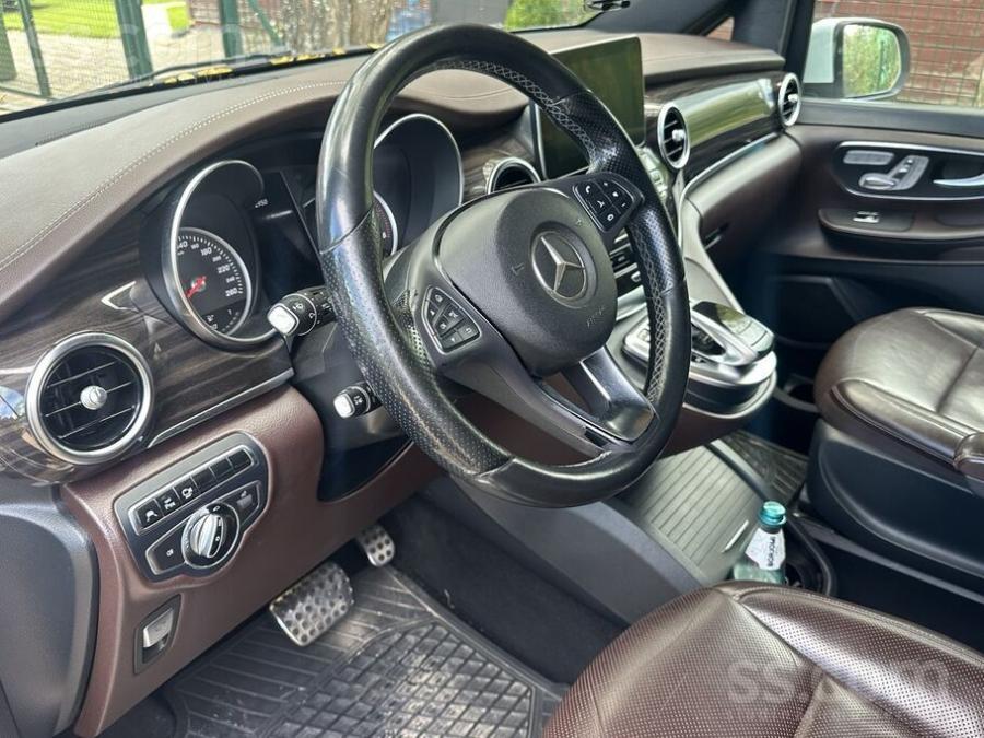 Balts Mercedes-Benz V 250 2014 Jelgava, ar dzinēja tilpumu 2.20 L un nobraukumu 394 tūkst. km par 19250 €, foto 6 vietnē AUTOMOTO.COM.LV