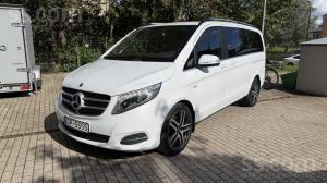 Balts Mercedes-Benz V 250 2014 Rīga, ar dzinēja tilpumu 2.20 L un nobraukumu 221 tūkst. km par 24500 €, foto  vietnē AUTOMOTO.COM.LV