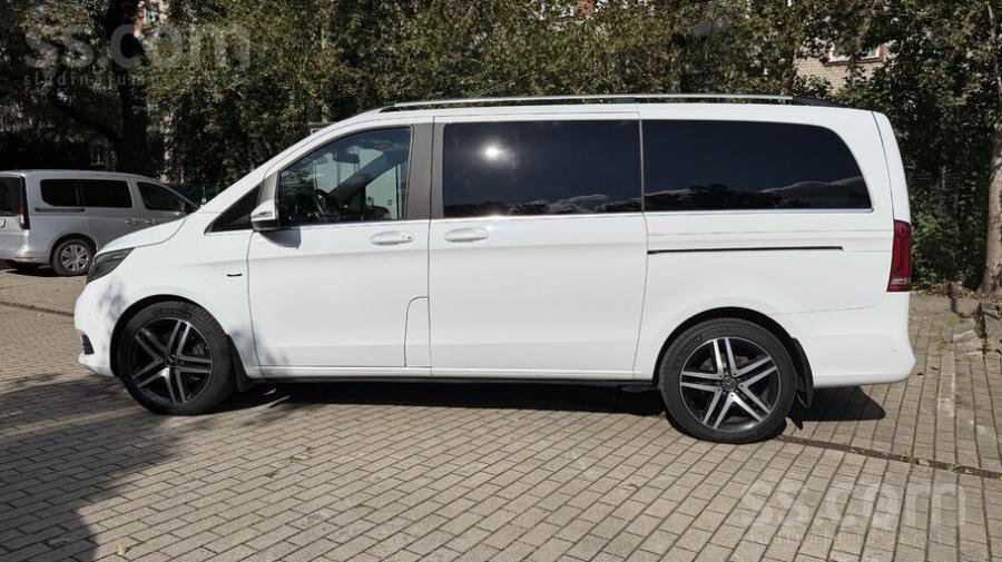 Balts Mercedes-Benz V 250 2014 Rīga, ar dzinēja tilpumu 2.20 L un nobraukumu 221 tūkst. km par 24500 €, foto 3 vietnē AUTOMOTO.COM.LV