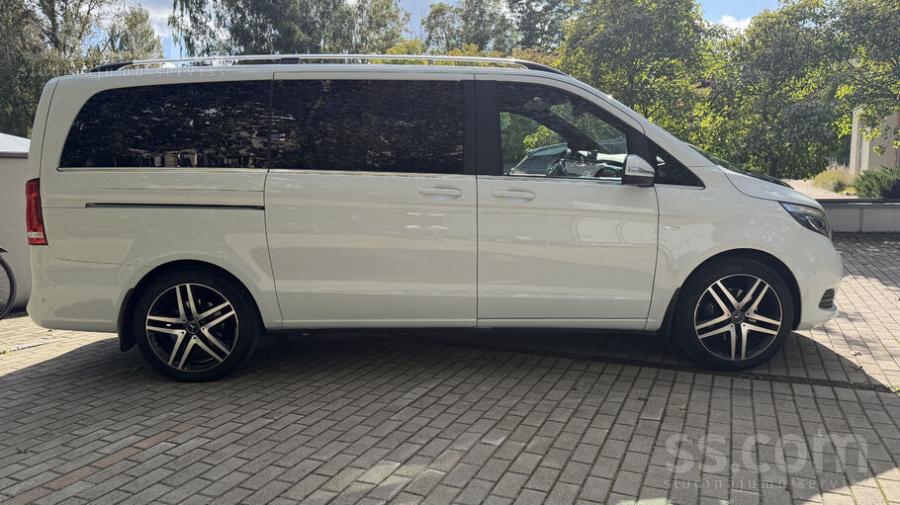 Balts Mercedes-Benz V 250 2014 Rīga, ar dzinēja tilpumu 2.20 L un nobraukumu 221 tūkst. km par 24500 €, foto 5 vietnē AUTOMOTO.COM.LV