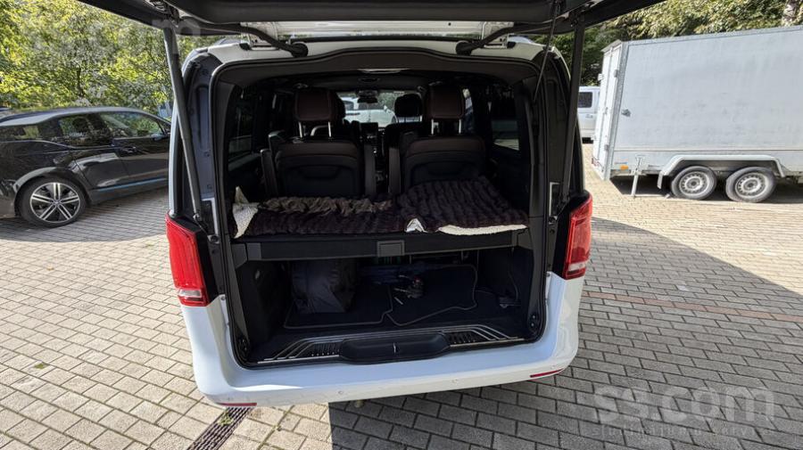 Balts Mercedes-Benz V 250 2014 Rīga, ar dzinēja tilpumu 2.20 L un nobraukumu 221 tūkst. km par 24500 €, foto 9 vietnē AUTOMOTO.COM.LV