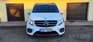White Mercedes-Benz V 250 2016 in Daugavpils, with an engine capacity of 2.20 L and mileage of 325 thousand km for 40000 €, photo 5 on AUTOMOTO.COM.LV