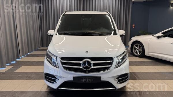 Balts Mercedes-Benz V 250 2016 Rīga, ar dzinēja tilpumu 2.20 L un nobraukumu 266 tūkst. km par 30990 €, foto 2 vietnē AUTOMOTO.COM.LV