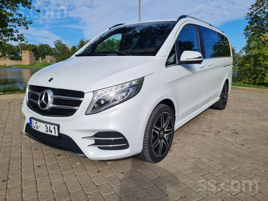 Balts Mercedes-Benz V 250 2018 Alūksne, ar dzinēja tilpumu 2.20 L un nobraukumu 0 tūkst. km par 46000 €, foto 1 vietnē AUTOMOTO.COM.LV