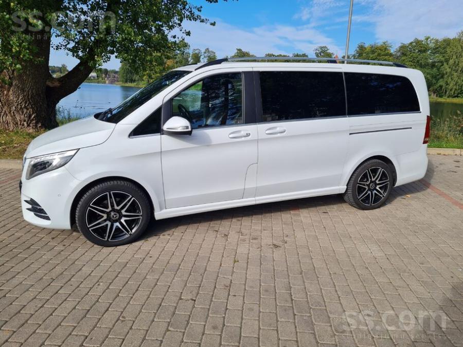 Balts Mercedes-Benz V 250 2018 Alūksne, ar dzinēja tilpumu 2.20 L un nobraukumu 0 tūkst. km par 46000 €, foto 2 vietnē AUTOMOTO.COM.LV