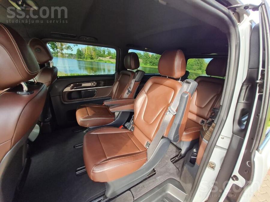 Balts Mercedes-Benz V 250 2018 Alūksne, ar dzinēja tilpumu 2.20 L un nobraukumu 0 tūkst. km par 46000 €, foto 13 vietnē AUTOMOTO.COM.LV