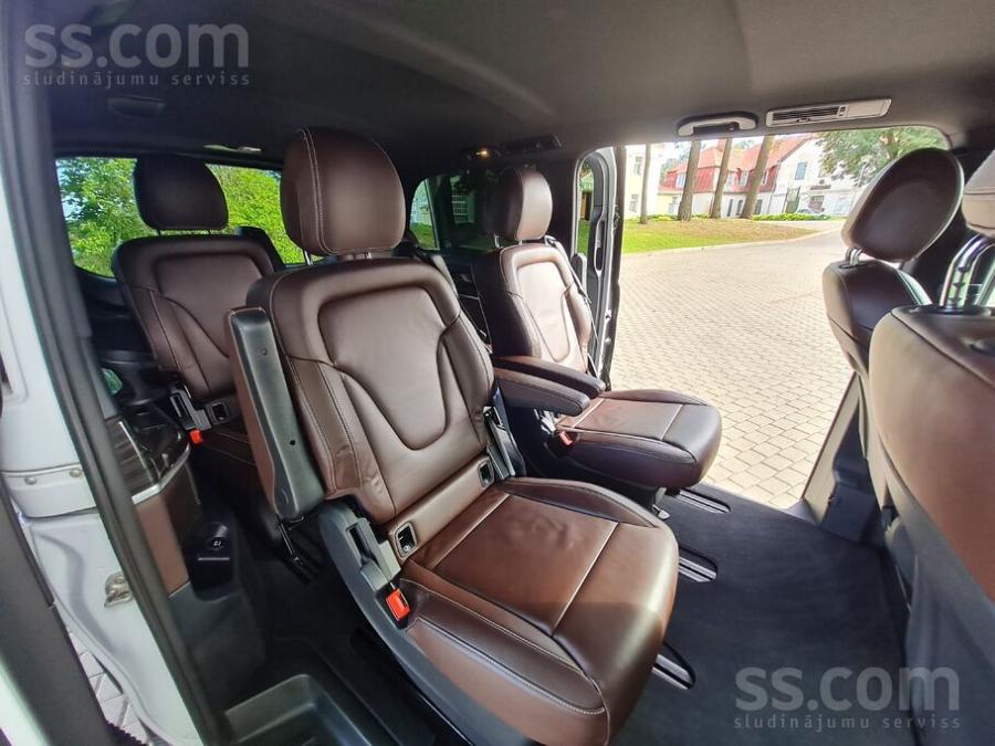 Balts Mercedes-Benz V 250 2018 Alūksne, ar dzinēja tilpumu 2.20 L un nobraukumu 0 tūkst. km par 46000 €, foto 16 vietnē AUTOMOTO.COM.LV