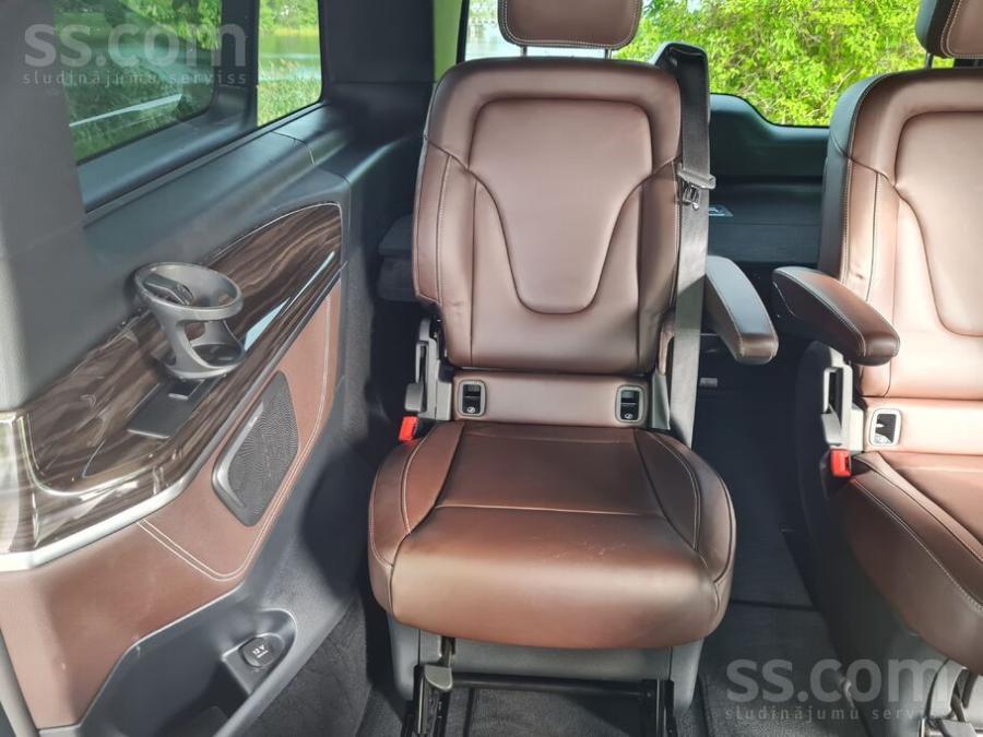Balts Mercedes-Benz V 250 2018 Alūksne, ar dzinēja tilpumu 2.20 L un nobraukumu 0 tūkst. km par 46000 €, foto 18 vietnē AUTOMOTO.COM.LV