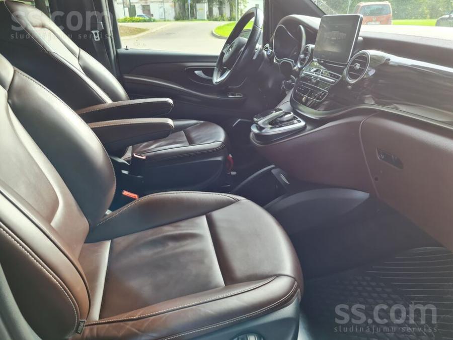 Balts Mercedes-Benz V 250 2018 Alūksne, ar dzinēja tilpumu 2.20 L un nobraukumu 0 tūkst. km par 46000 €, foto 23 vietnē AUTOMOTO.COM.LV