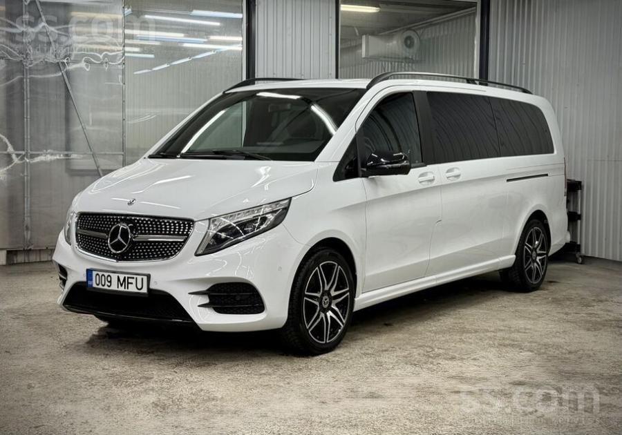 Balts Mercedes-Benz V 250 2018 Tallina, ar dzinēja tilpumu 2.10 L un nobraukumu 107 tūkst. km par 47900 €, foto 4 vietnē AUTOMOTO.COM.LV