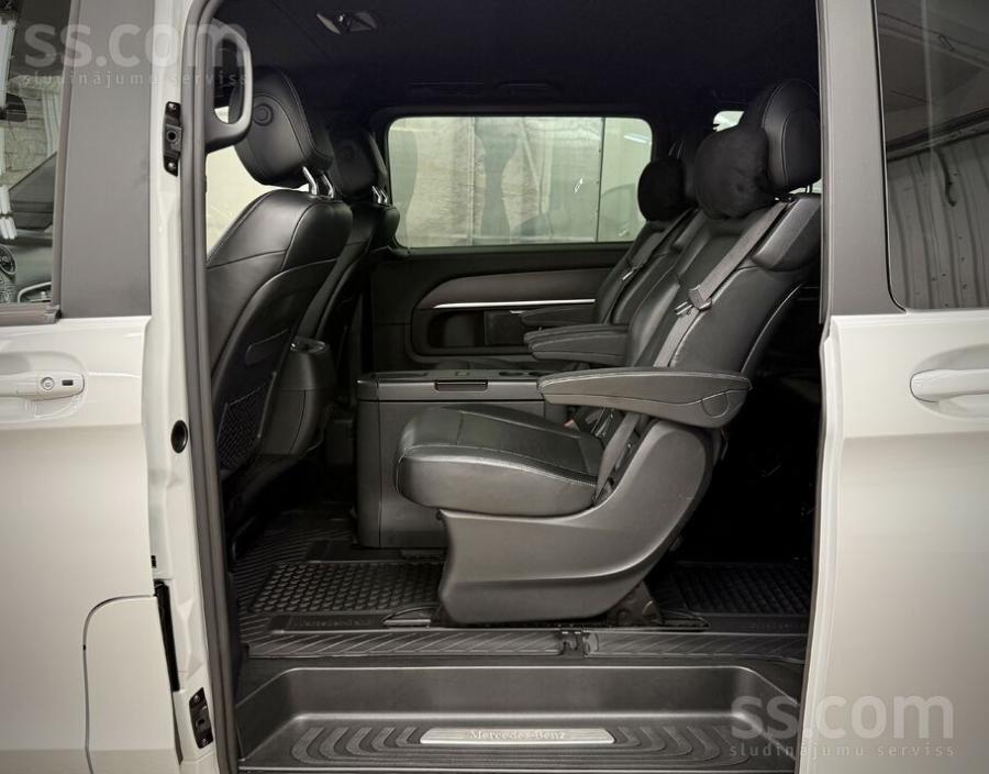 Balts Mercedes-Benz V 250 2018 Tallina, ar dzinēja tilpumu 2.10 L un nobraukumu 107 tūkst. km par 47900 €, foto 9 vietnē AUTOMOTO.COM.LV