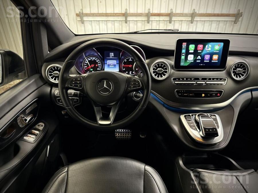 Balts Mercedes-Benz V 250 2018 Tallina, ar dzinēja tilpumu 2.10 L un nobraukumu 107 tūkst. km par 47900 €, foto 19 vietnē AUTOMOTO.COM.LV
