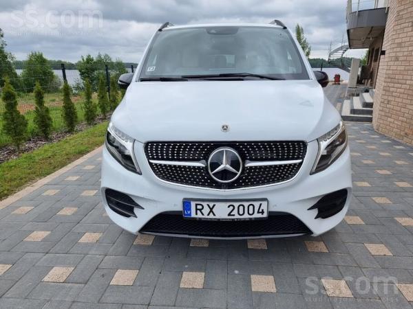 Balts Mercedes-Benz V 250 2022 Rīga, ar dzinēja tilpumu 2.20 L un nobraukumu 69 tūkst. km par 53719 €, foto 3 vietnē AUTOMOTO.COM.LV