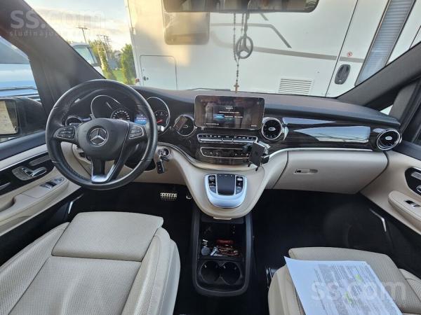 Balts Mercedes-Benz V 250 2022 Rīga, ar dzinēja tilpumu 2.20 L un nobraukumu 69 tūkst. km par 53719 €, foto 8 vietnē AUTOMOTO.COM.LV