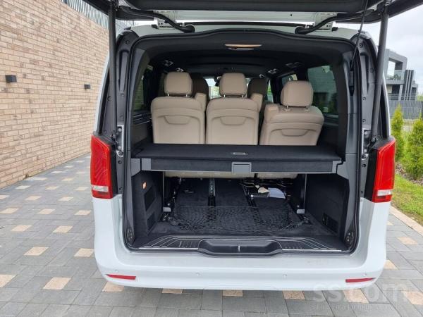 Balts Mercedes-Benz V 250 2022 Rīga, ar dzinēja tilpumu 2.20 L un nobraukumu 69 tūkst. km par 53719 €, foto 10 vietnē AUTOMOTO.COM.LV