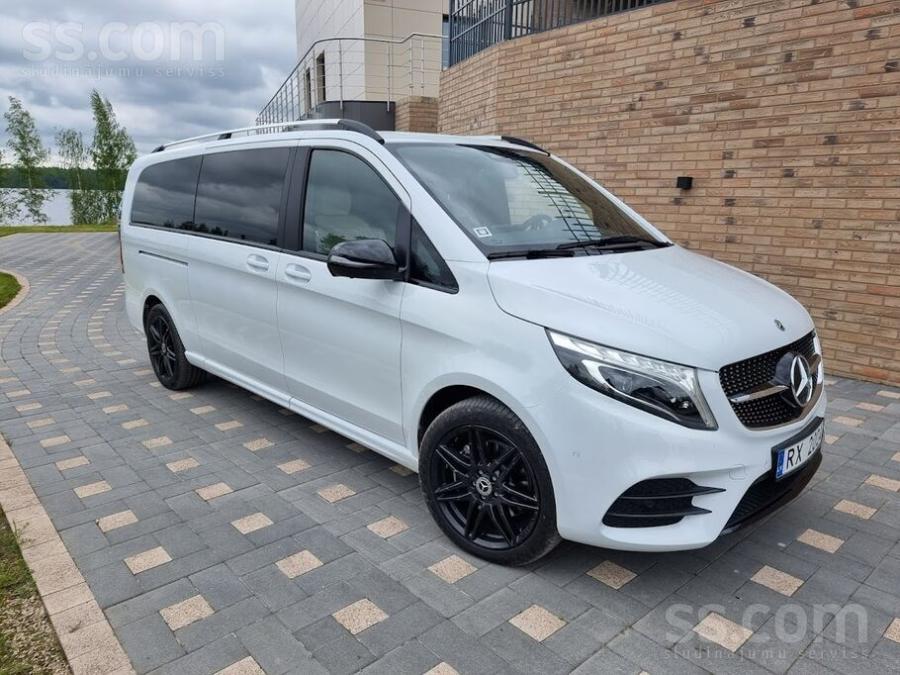 Balts Mercedes-Benz V 250 2022 Rīga, ar dzinēja tilpumu 2.20 L un nobraukumu 69 tūkst. km par 53719 €, foto 1 vietnē AUTOMOTO.COM.LV