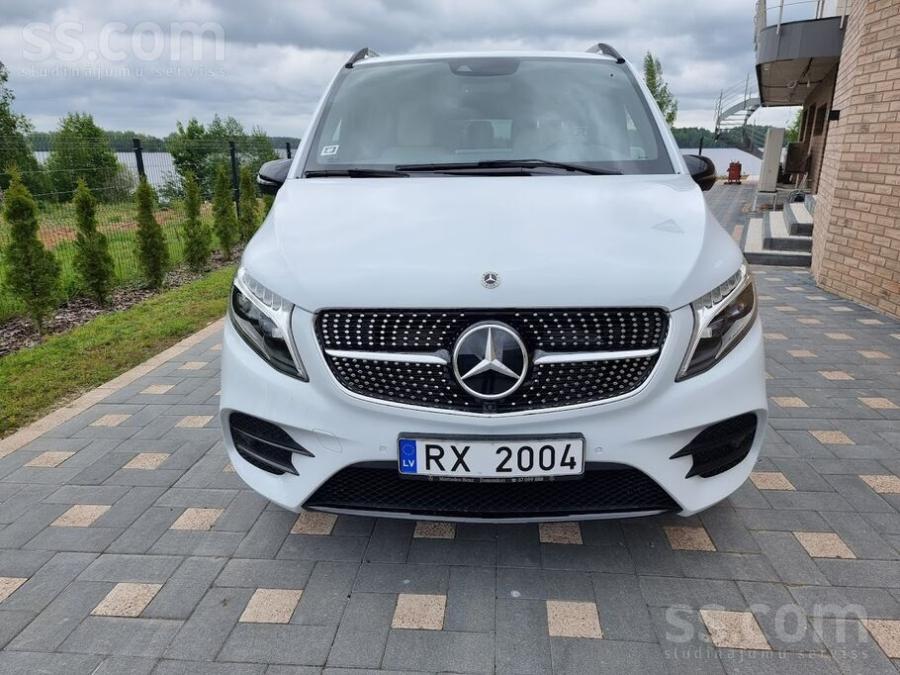 Balts Mercedes-Benz V 250 2022 Rīga, ar dzinēja tilpumu 2.20 L un nobraukumu 69 tūkst. km par 53719 €, foto 4 vietnē AUTOMOTO.COM.LV