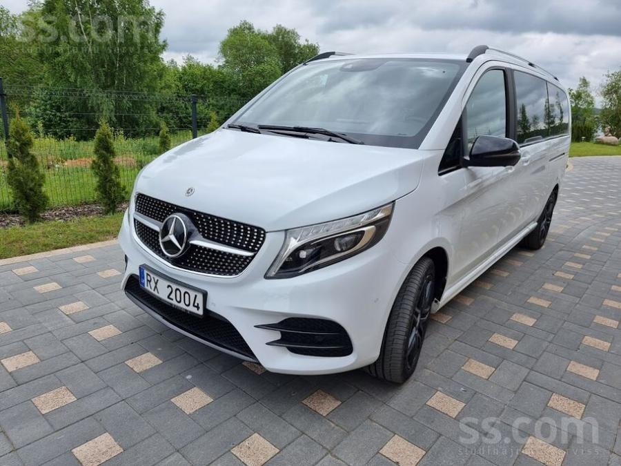 Balts Mercedes-Benz V 250 2022 Rīga, ar dzinēja tilpumu 2.20 L un nobraukumu 69 tūkst. km par 53719 €, foto 5 vietnē AUTOMOTO.COM.LV