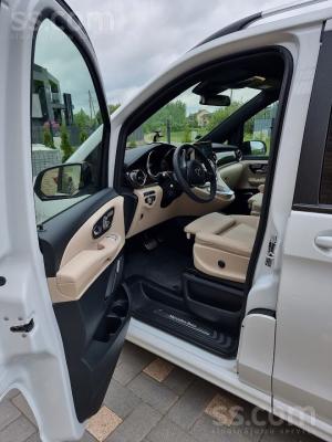 Balts Mercedes-Benz V 250 2022 Rīga, ar dzinēja tilpumu 2.20 L un nobraukumu 69 tūkst. km par 53719 €, foto 6 vietnē AUTOMOTO.COM.LV