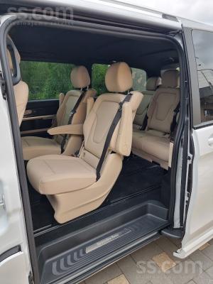 Balts Mercedes-Benz V 250 2022 Rīga, ar dzinēja tilpumu 2.20 L un nobraukumu 69 tūkst. km par 53719 €, foto 7 vietnē AUTOMOTO.COM.LV