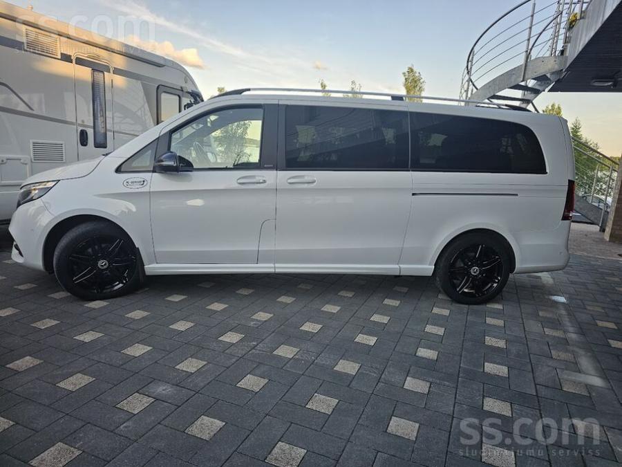 Balts Mercedes-Benz V 250 2022 Rīga, ar dzinēja tilpumu 2.20 L un nobraukumu 69 tūkst. km par 53719 €, foto 12 vietnē AUTOMOTO.COM.LV