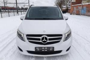 White Mercedes-Benz V 250 2014 in Siauliai, with an engine capacity of 2.10 L and mileage of 374 thousand km for 18300 €, photo 2 on AUTOMOTO.COM.LV