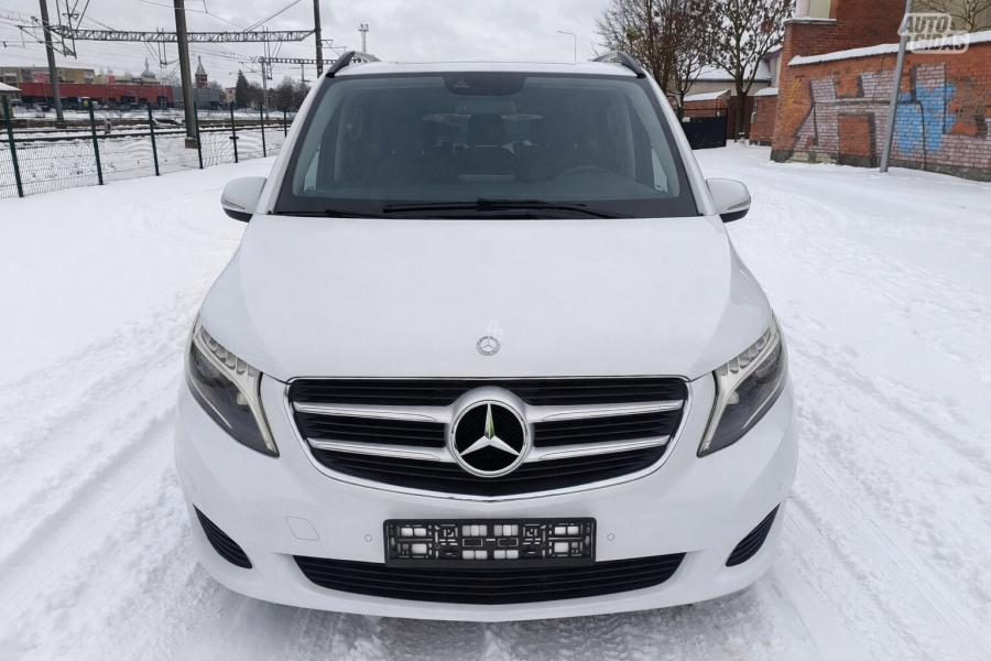 White Mercedes-Benz V 250 2014 in Siauliai, with an engine capacity of 2.10 L and mileage of 374 thousand km for 18300 €, photo 2 on AUTOMOTO.COM.LV