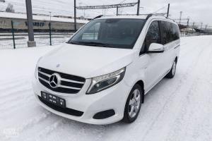 White Mercedes-Benz V 250 2014 in Siauliai, with an engine capacity of 2.10 L and mileage of 374 thousand km for 18300 €, photo 3 on AUTOMOTO.COM.LV