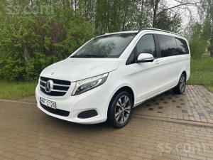 Balts Mercedes-Benz V 250 2016 Rīga, ar dzinēja tilpumu 2.00 L un nobraukumu 208 tūkst. km par 28000 €, foto  vietnē AUTOMOTO.COM.LV